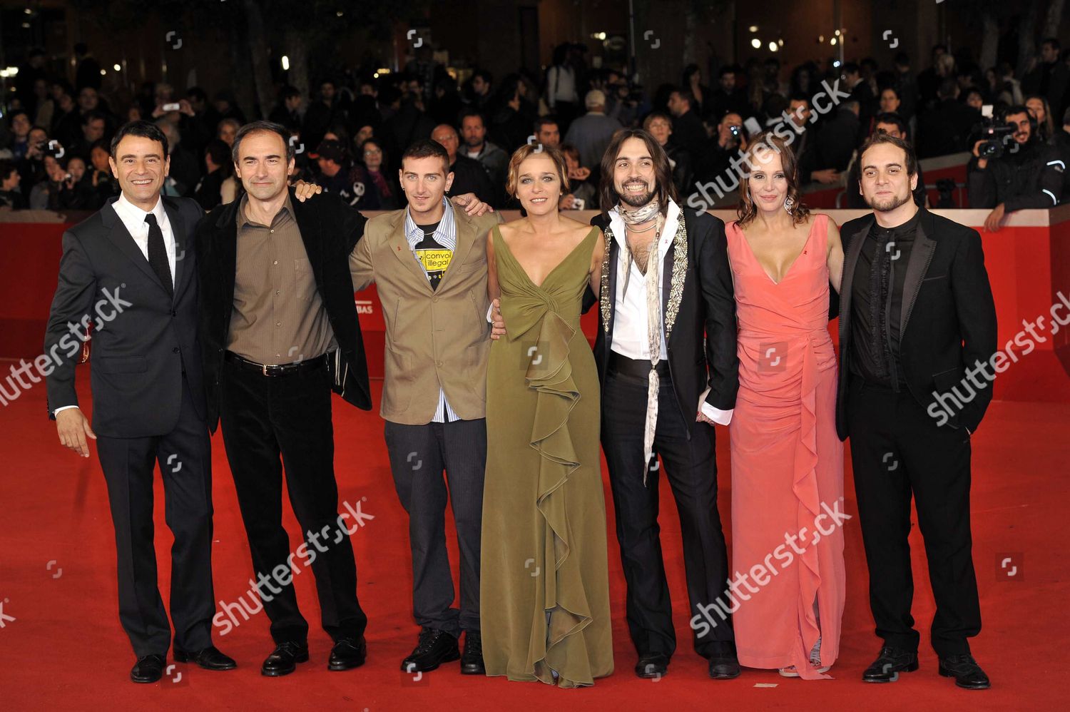 Francesco Alessandro Fulvio Forti Valeria Golino Editorial Stock Photo ...