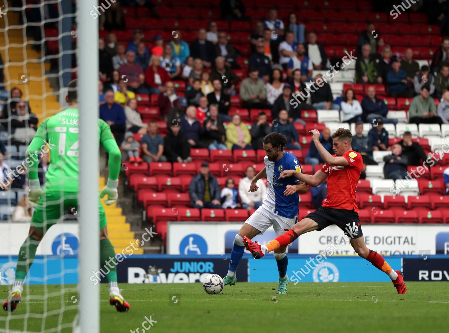 Reece Burke Luton Town Tackles Ben Editorial Stock Photo - Stock Image ...