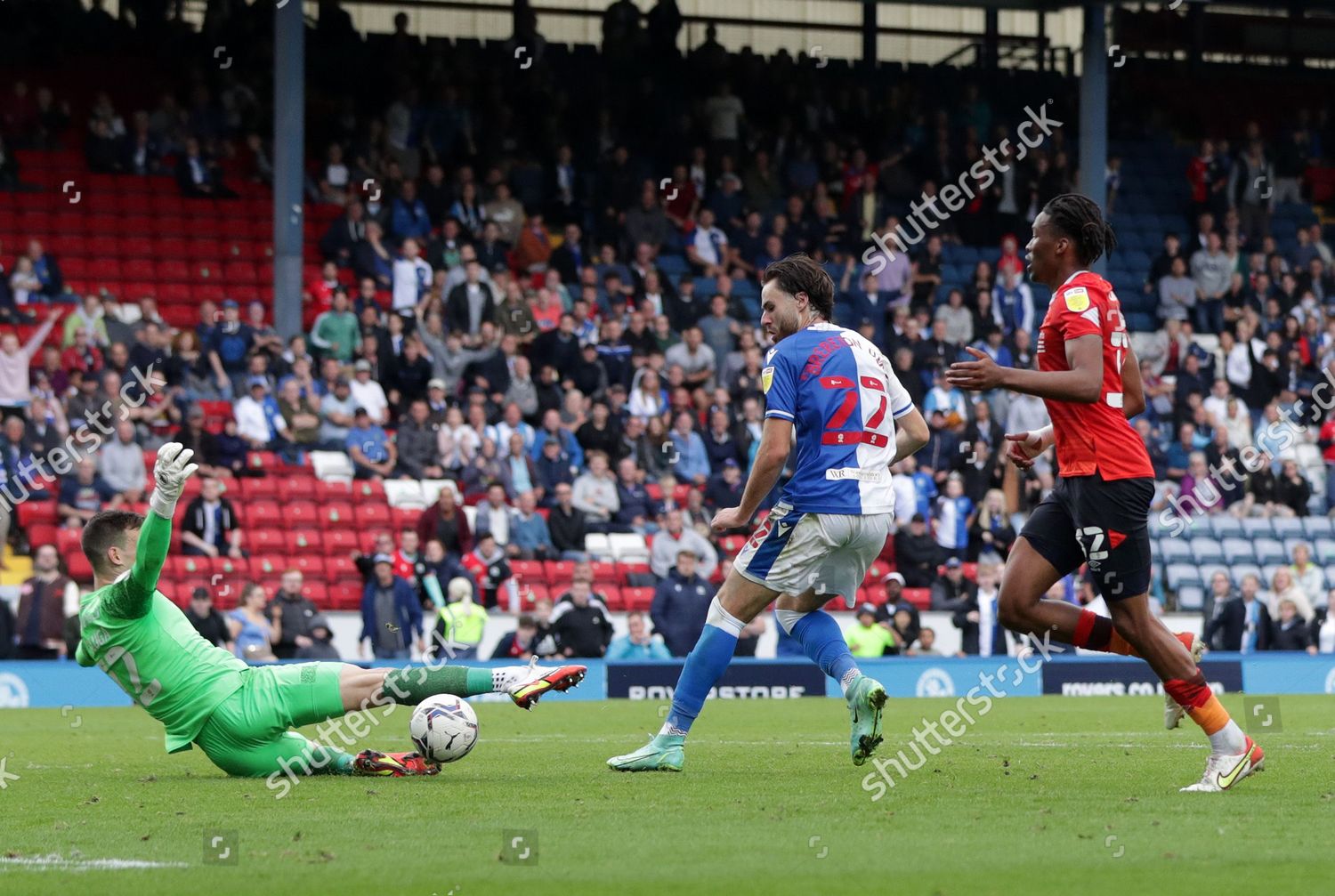 Luton Town Goalkeeper Simon Sluga Saves Editorial Stock Photo - Stock ...