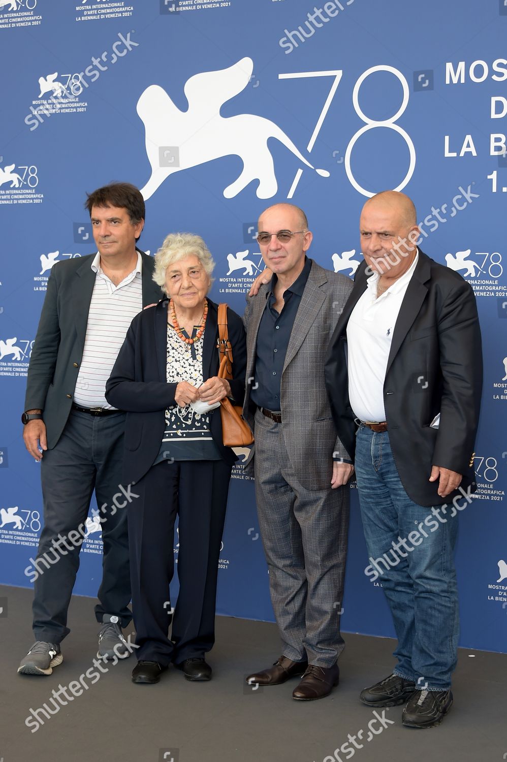 Giuseppe Tornatore Morriconess Wife Maria Travia Editorial Stock Photo ...