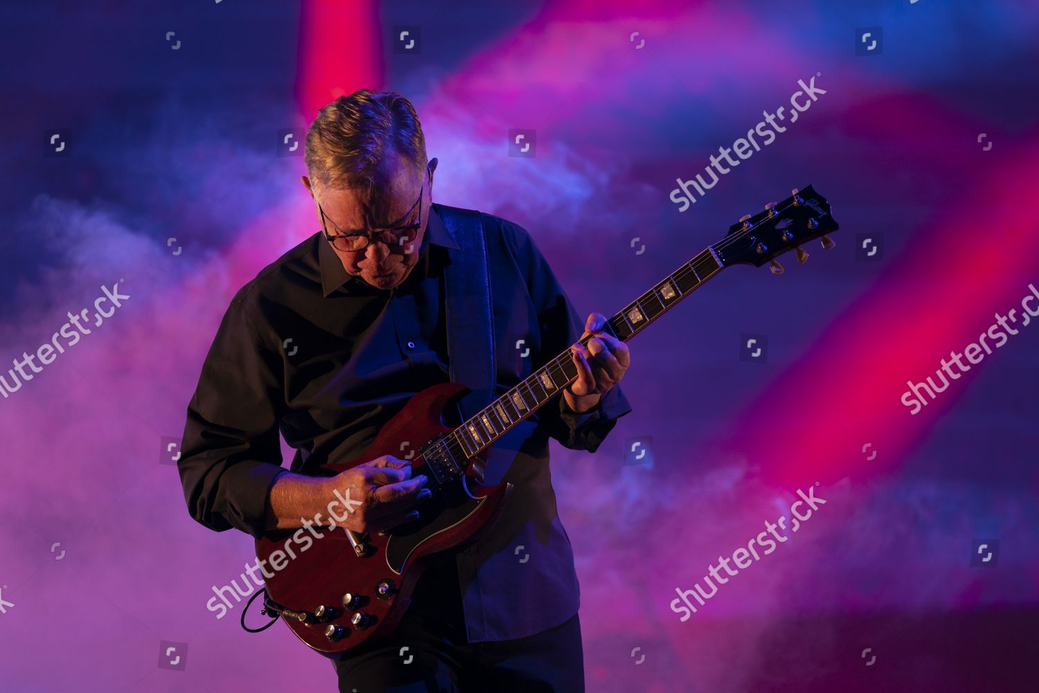 Lead Singer Bernard Sumner Seen On Editorial Stock Photo - Stock Image ...