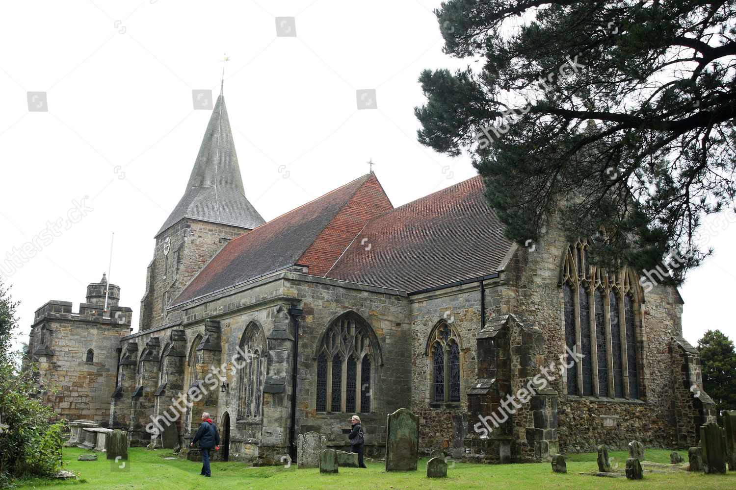 St Dunstans Church Which Has Clock Editorial Stock Photo - Stock Image ...