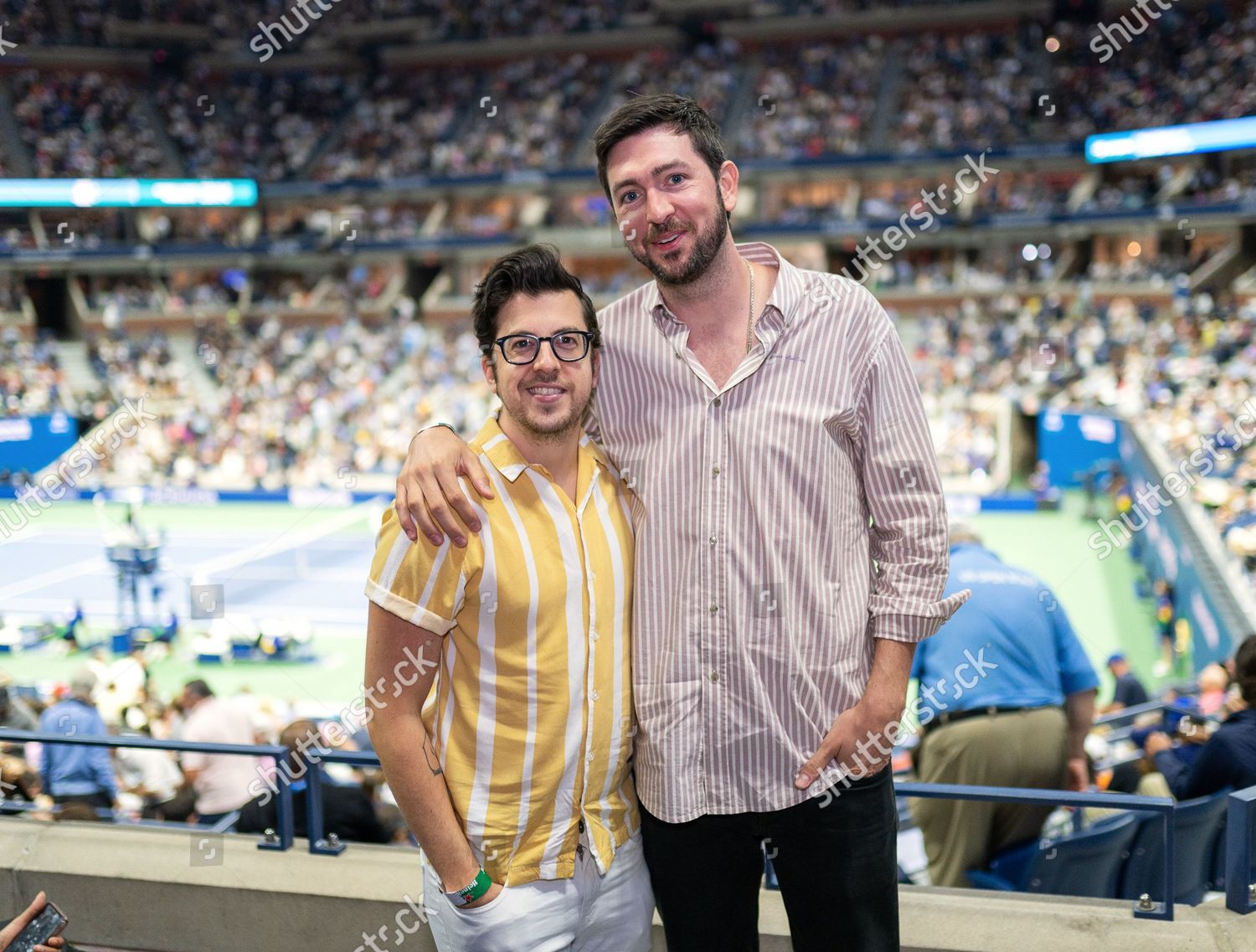 Nicholas Braun Christopher Mintz Plasse Stop Editorial Stock Photo ...