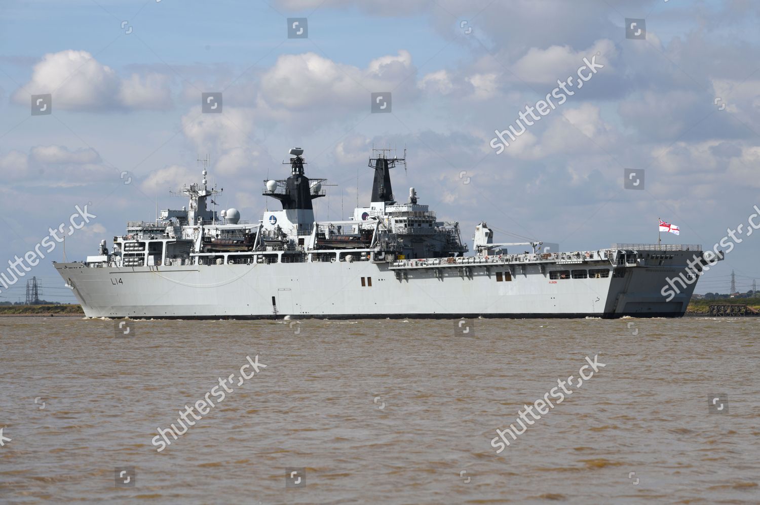 Hms Albion L14 Albion Class Multirole Editorial Stock Photo - Stock ...