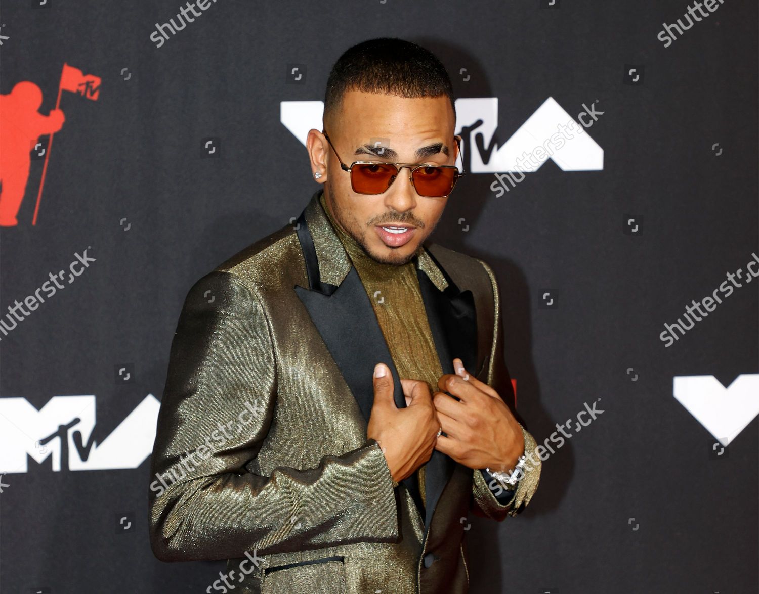 Puerto Rican Singer Ozuna Arrives On Editorial Stock Photo - Stock ...
