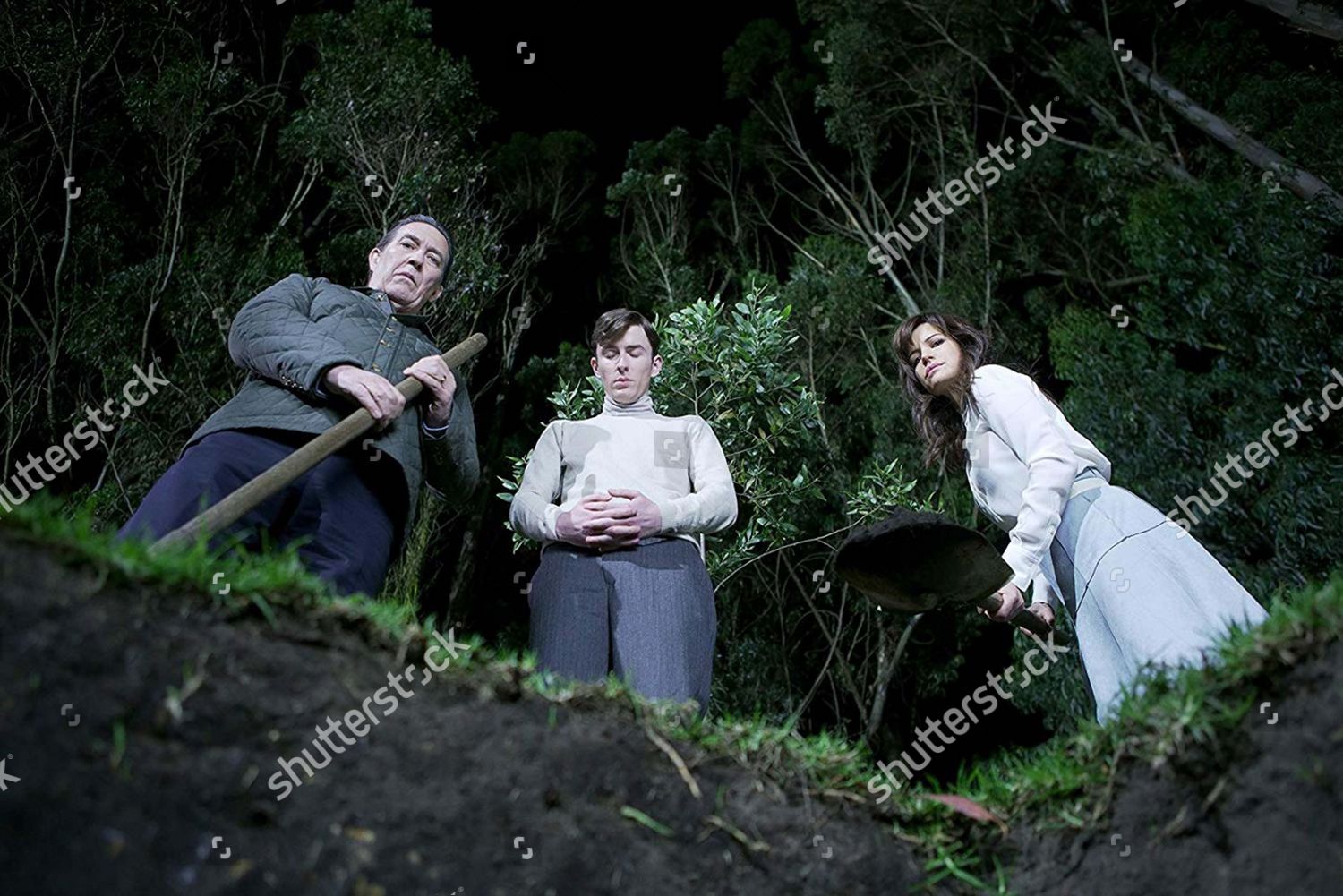 Ciaran Hinds Matthew Beard Carla Gugino Editorial Stock Photo - Stock ...