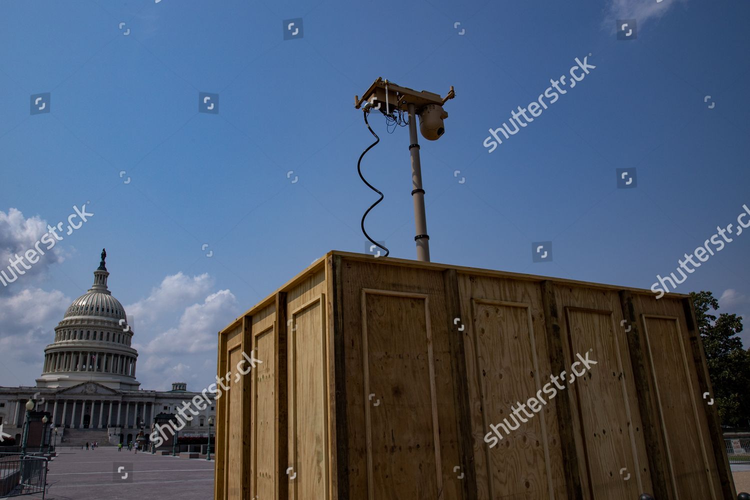 Military Surveillance System Seen On Us Editorial Stock Photo - Stock ...