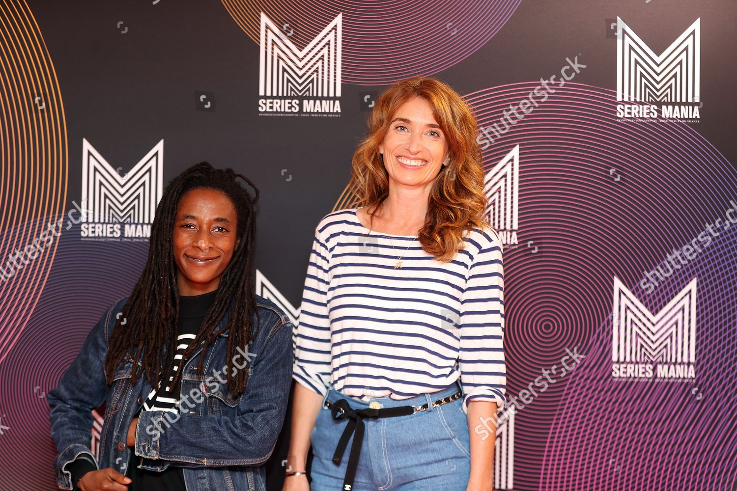 Shirley Souagnon Fanny Herrero Poses Press Editorial Stock Photo ...