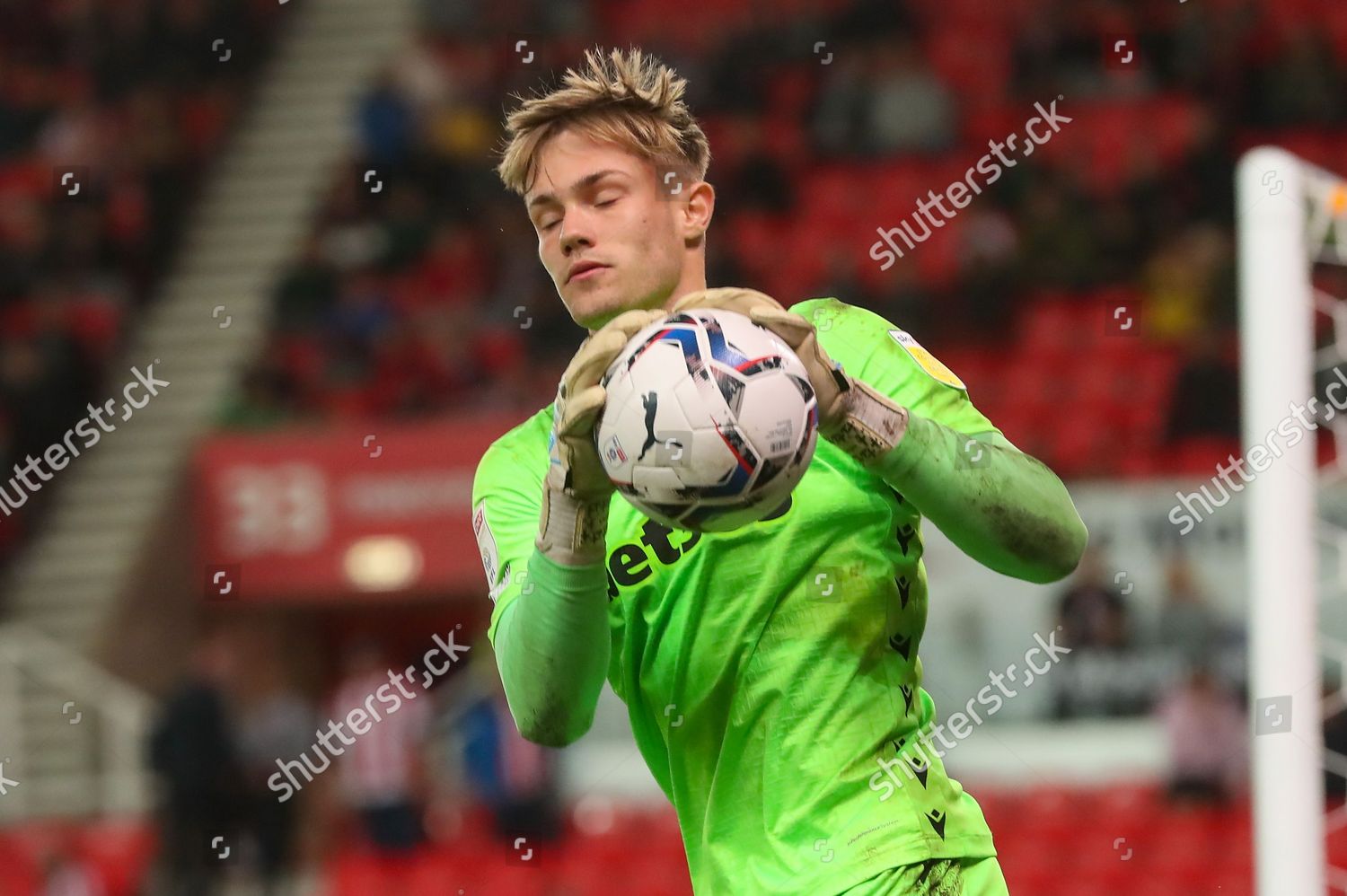 Stoke City Goalkeeper Josef Bursik 12 Editorial Stock Photo - Stock ...
