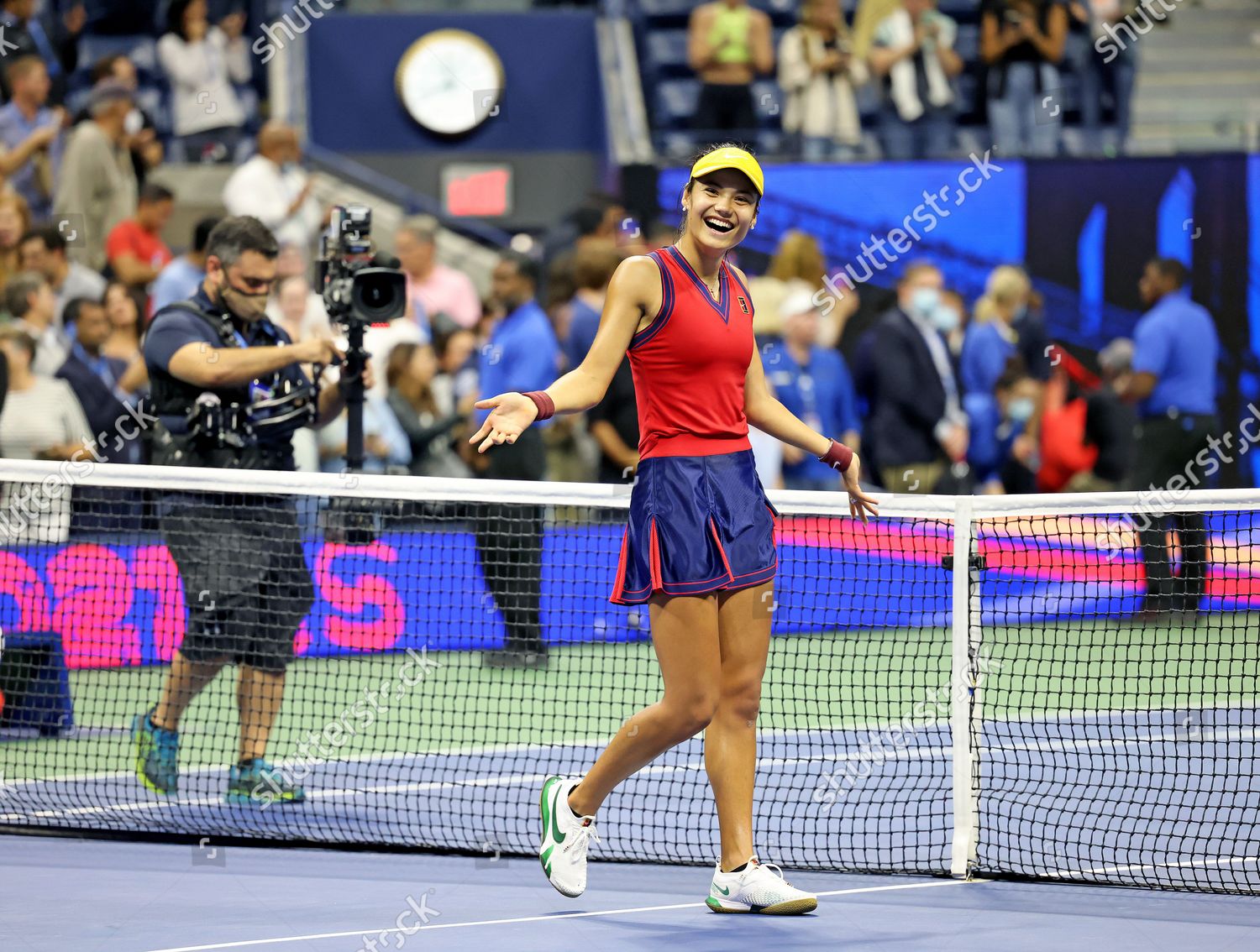 Emma Raducano Celebrates After Winning Point Editorial Stock Photo ...