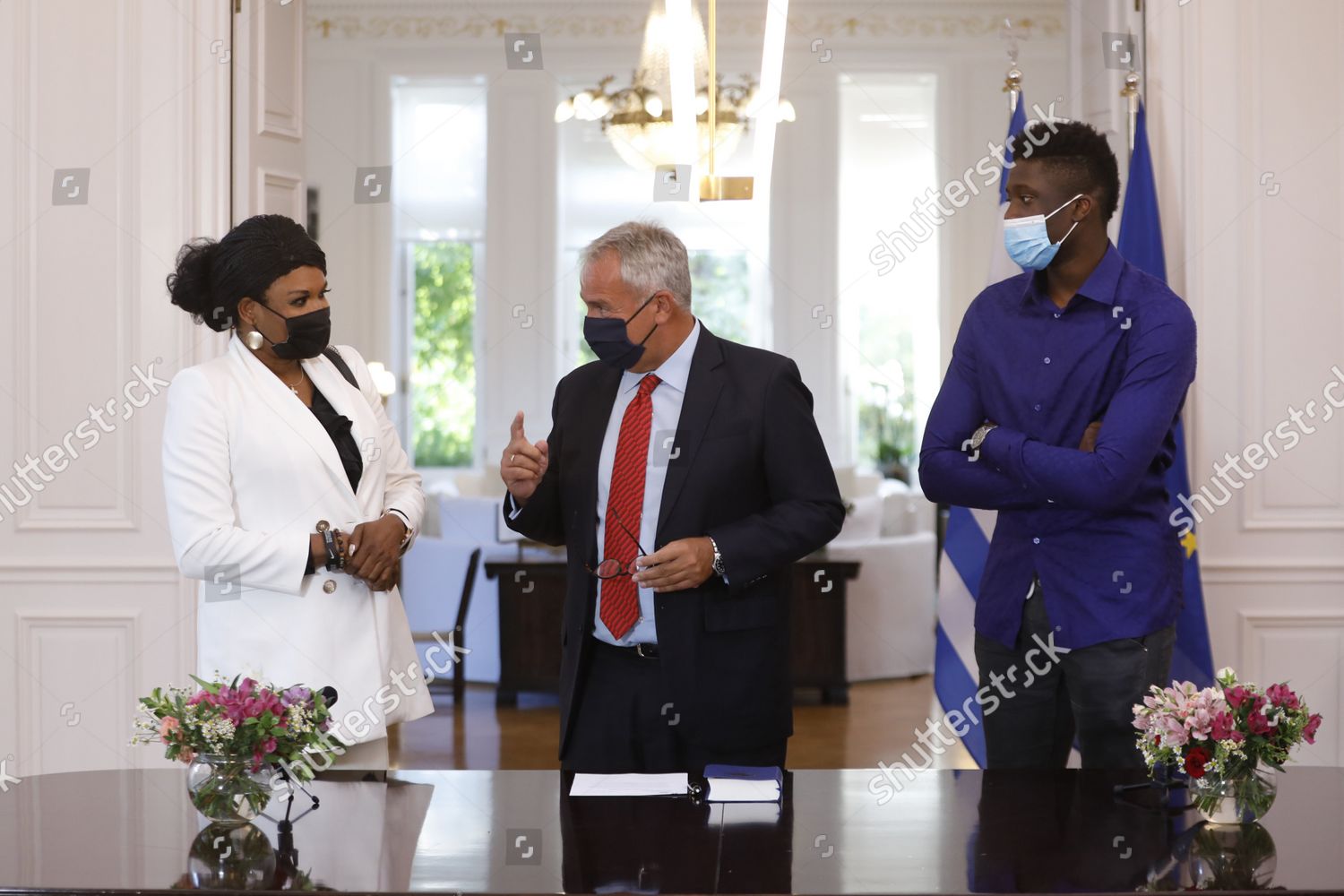 Greek Interior Minister Makis Voridis C Editorial Stock Photo - Stock ...