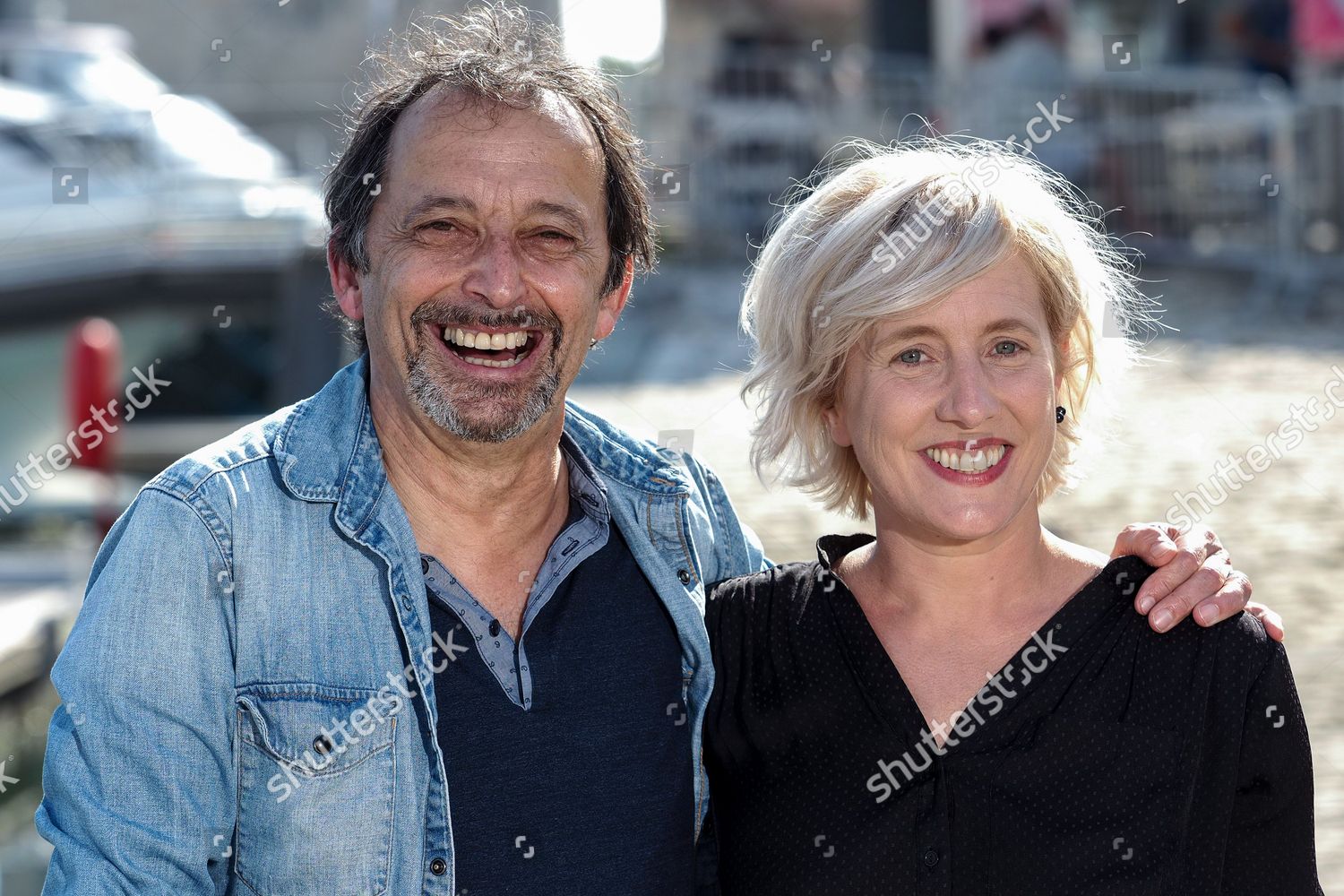 Eric Metayer Andrea Bescond Awaits Photocall Editorial Stock Photo ...