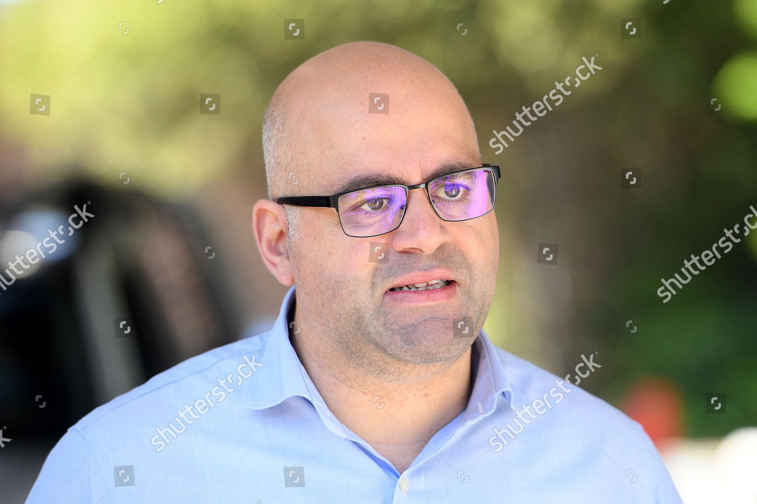 MAYOR CANTERBURY KHAL ASFOUR SPEAKS MEDIA Editorial Stock Photo - Stock ...