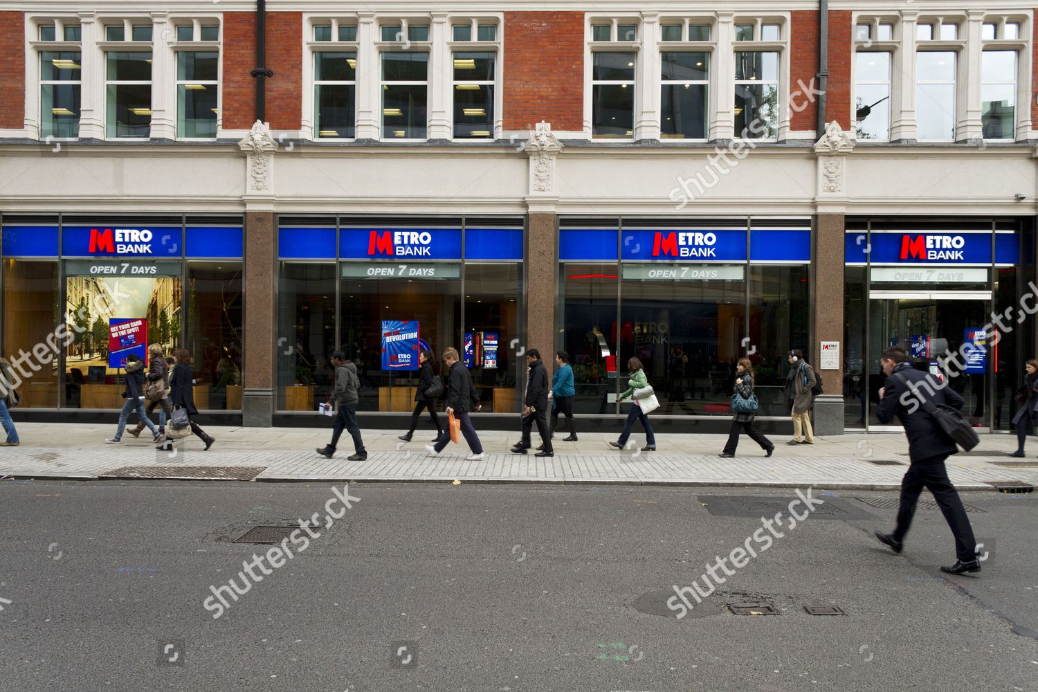Branch Metro Bank Holborn London England Editorial Stock Photo - Stock ...