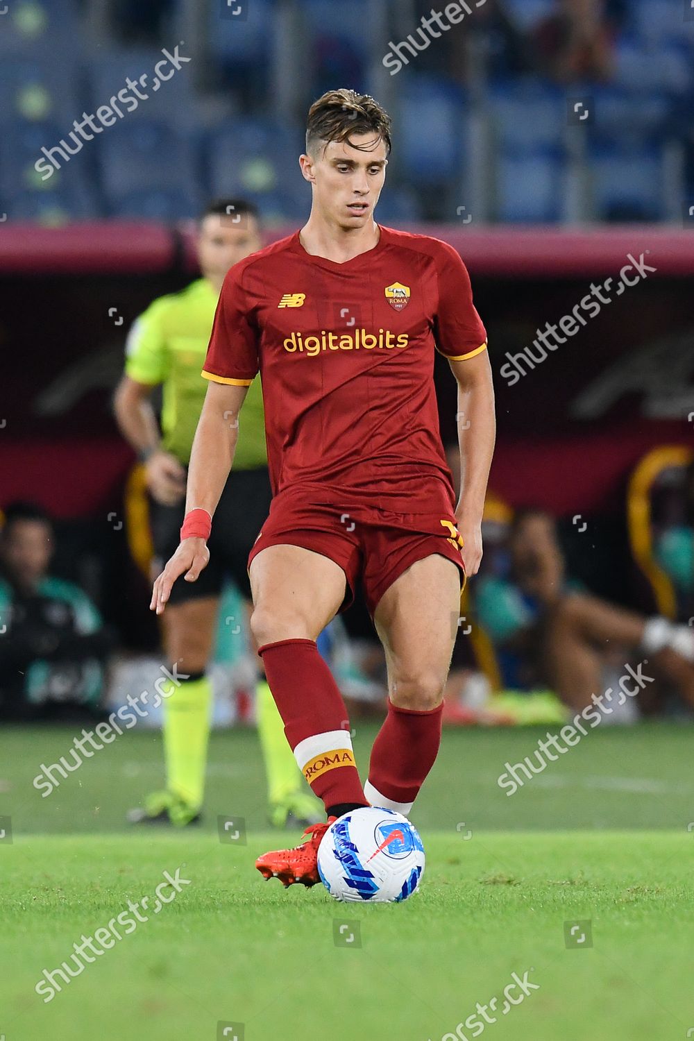 Riccardo Calafiori Roma Stadio Olimpicom Roma Editorial Stock Photo ...