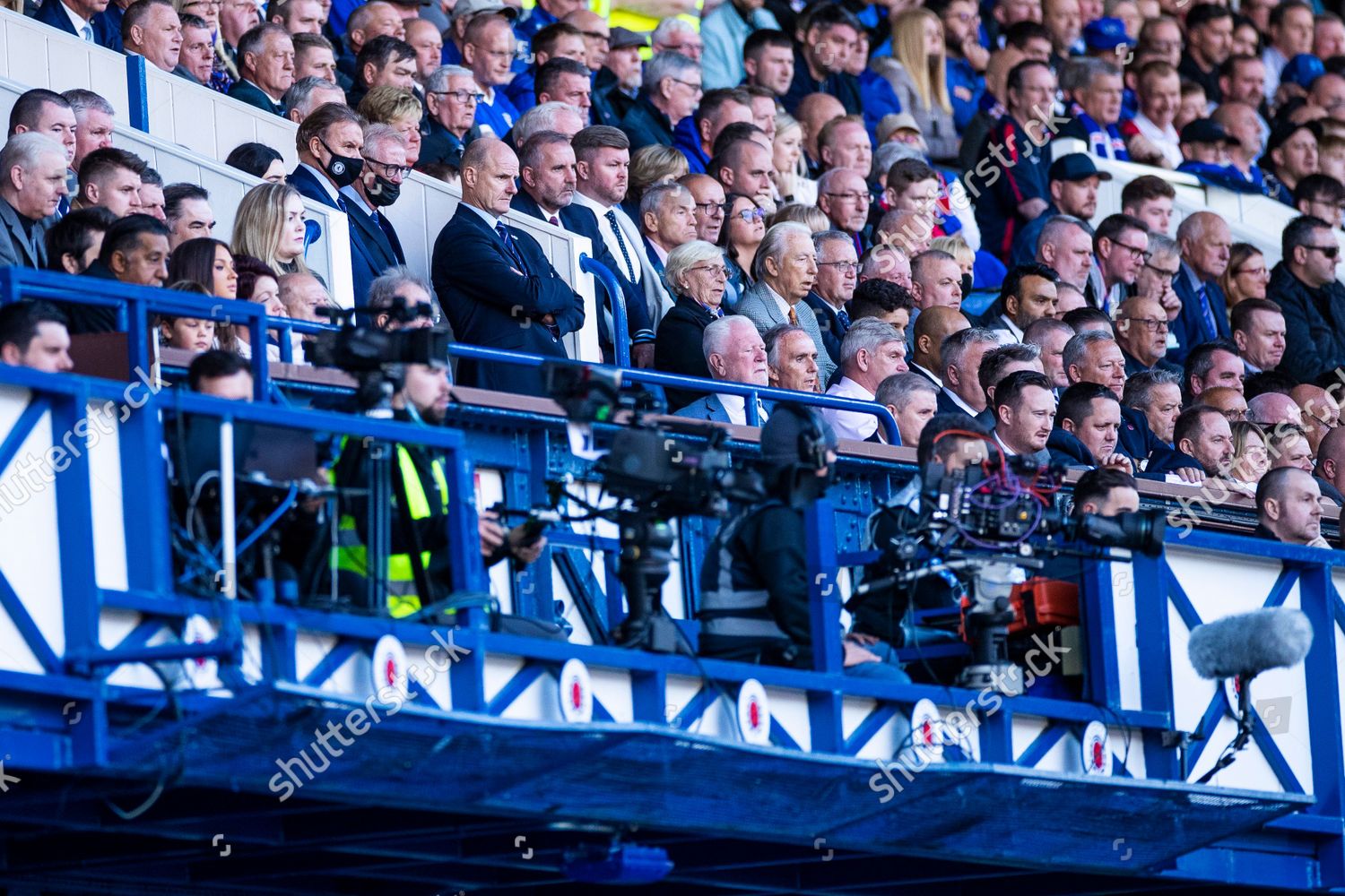 Rangers Legend Gordon Durie During Scottish Editorial Stock Photo ...