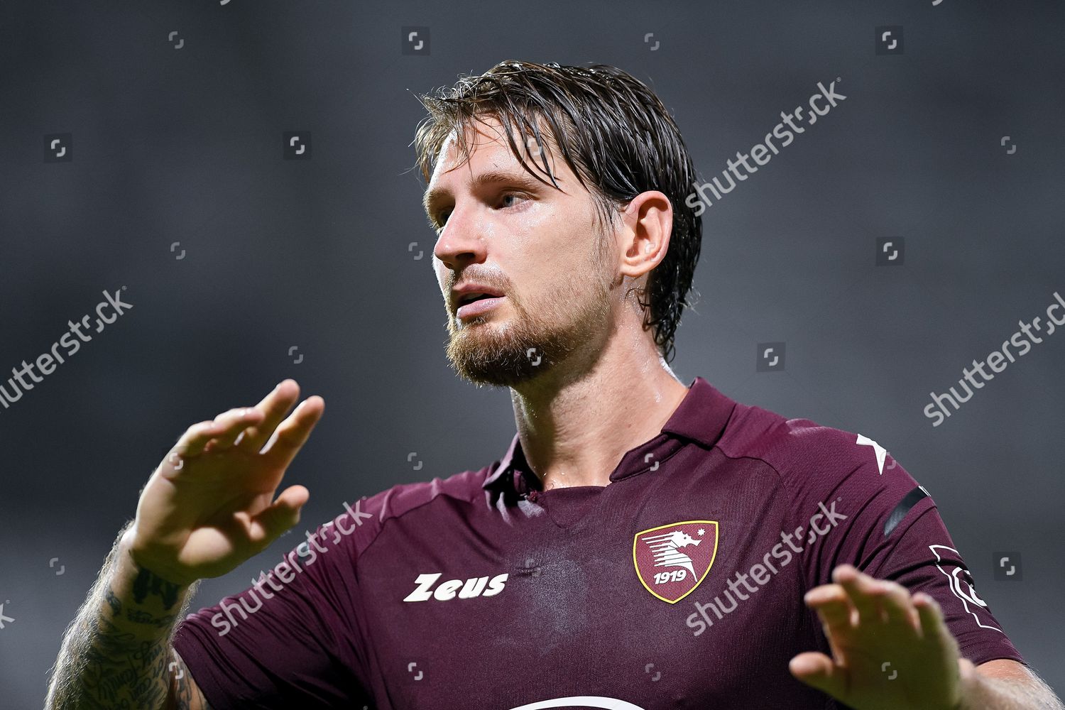 Stefan Strandberg Us Salernitana 1919 During Editorial Stock Photo ...