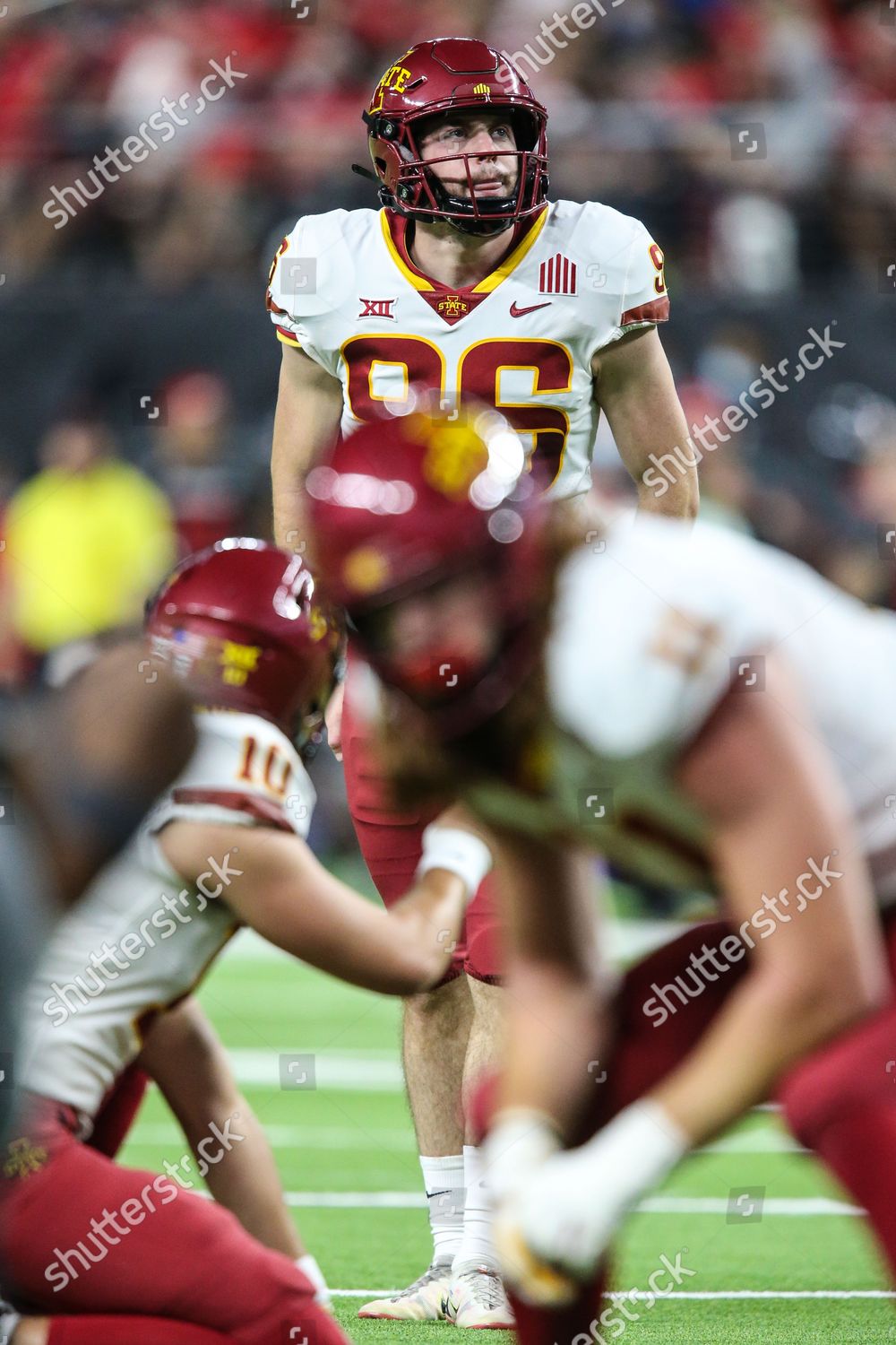 Iowa State Cyclones Place Kicker Connor Editorial Stock Photo - Stock ...
