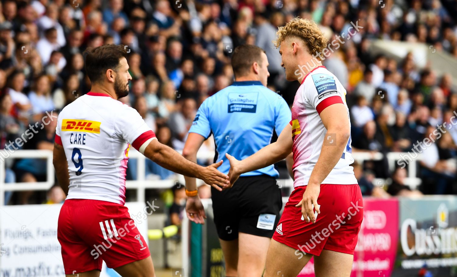 Louis Lynagh Harlequins Goes Try Celebrates Editorial Stock Photo ...