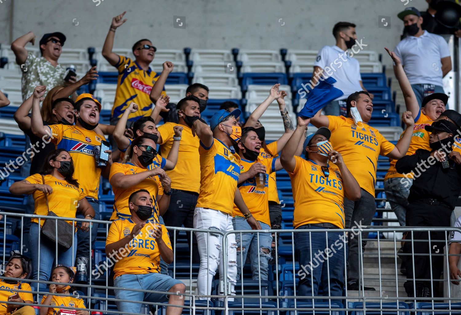 Tigres Uanls Fans Cheer On Their Editorial Stock Photo - Stock Image ...