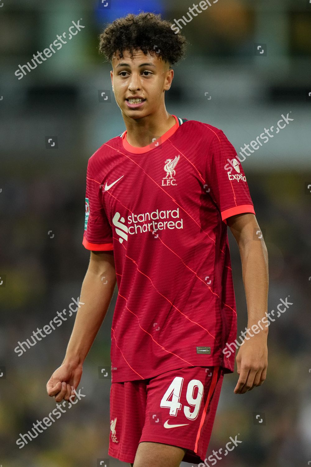 Kaide Gordon Liverpool 49 Editorial Stock Photo - Stock Image ...