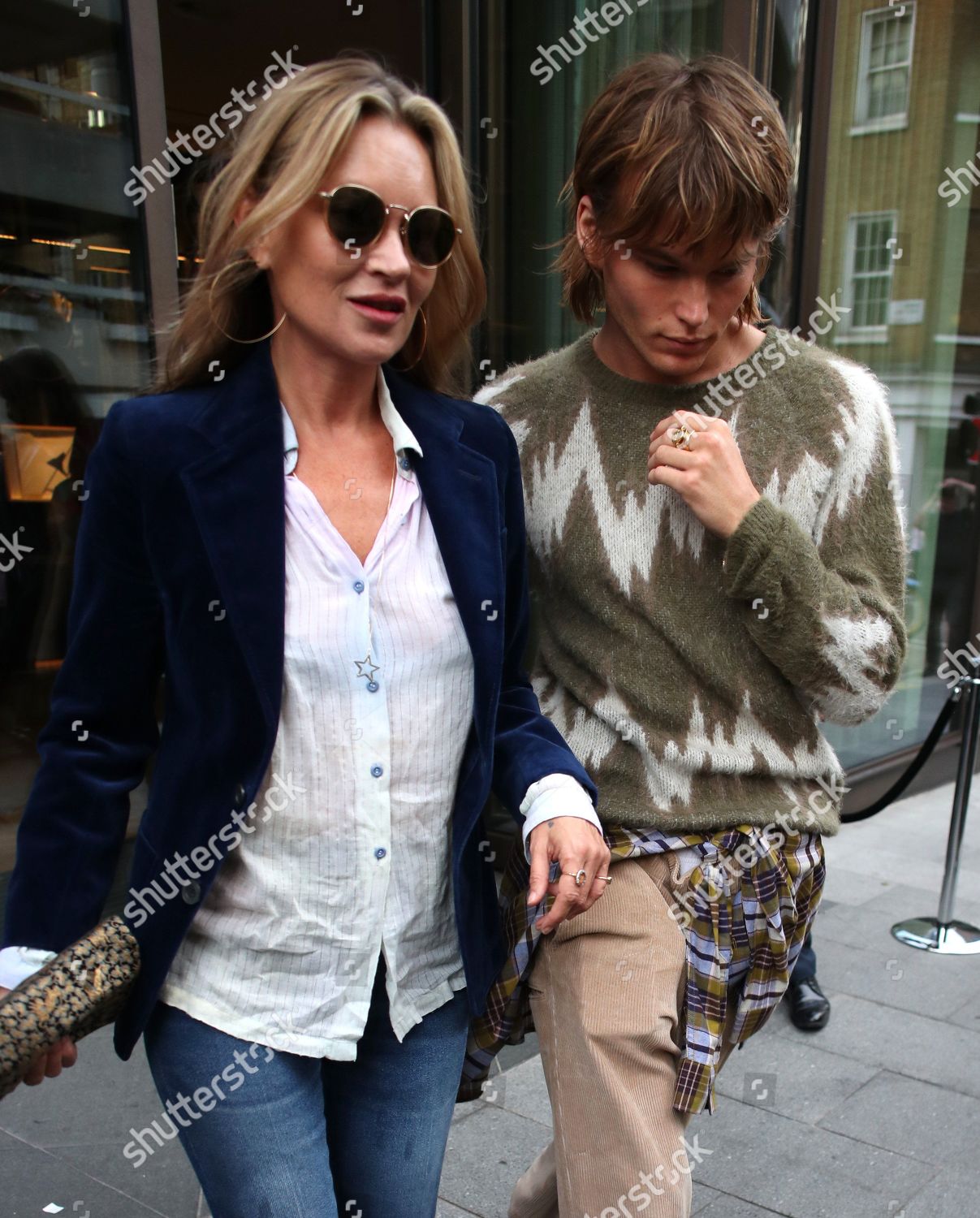 Kate Moss Jordan Barrett Editorial Stock Photo - Stock Image | Shutterstock
