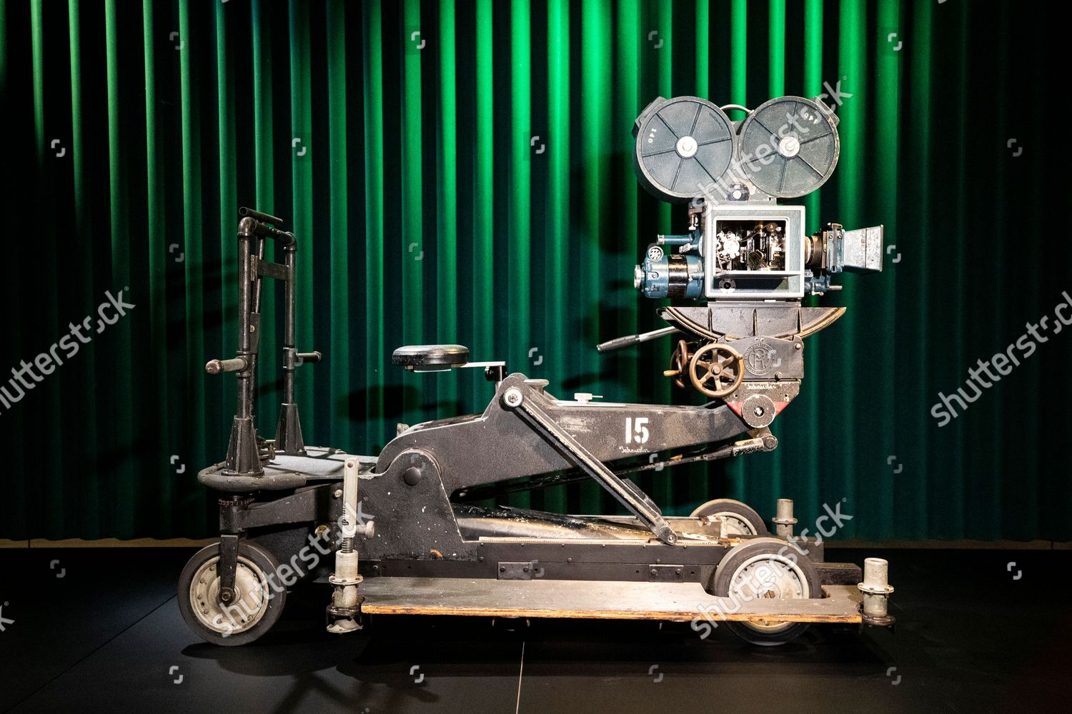 Technicolor Threestrip Camera Displayed During Press Editorial Stock ...
