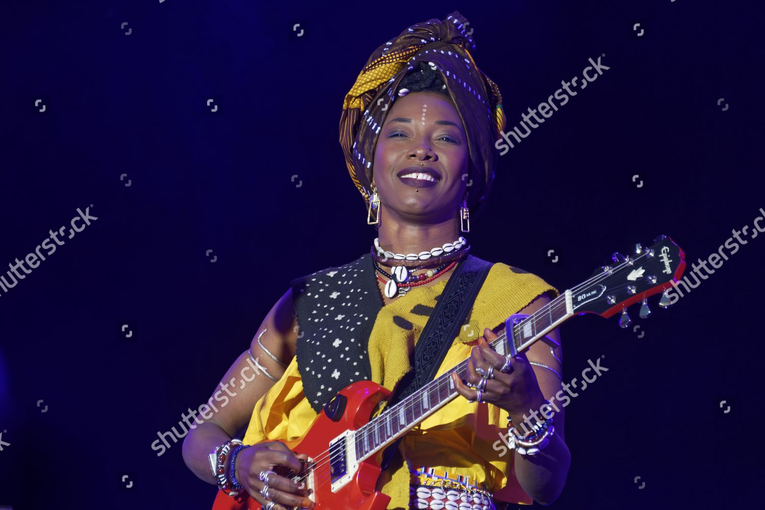 Malian Singer Fatoumata Diawara During 2021 Editorial Stock Photo ...