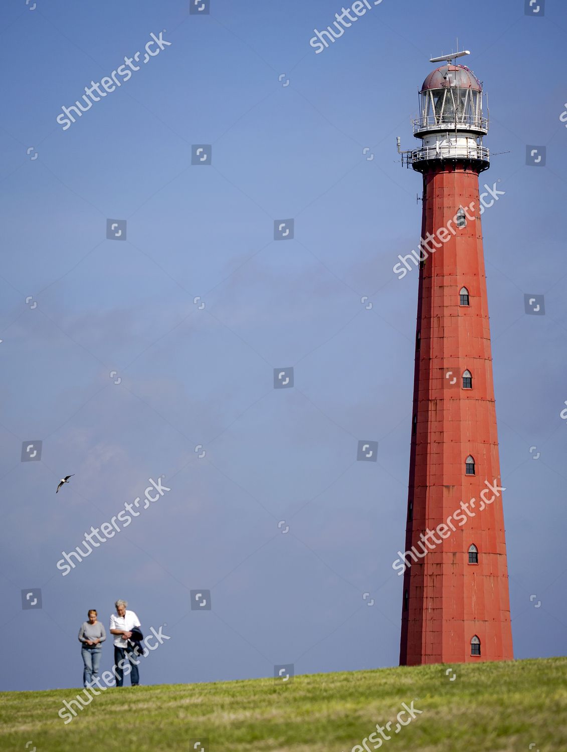 Kijkduin Lighthouse Den Helder Netherlands Commonly Editorial Stock ...
