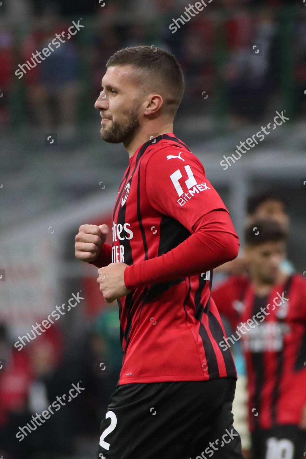Ante Rebic Ac Milan Action During Editorial Stock Photo - Stock Image ...