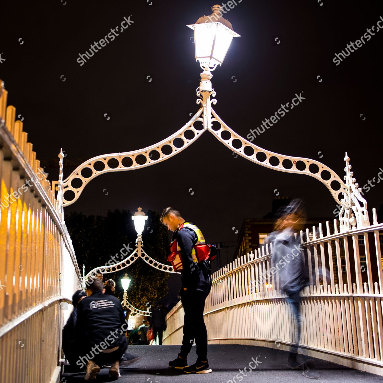 Members Dublin Homeless Awareness Group Out Editorial Stock Photo ...