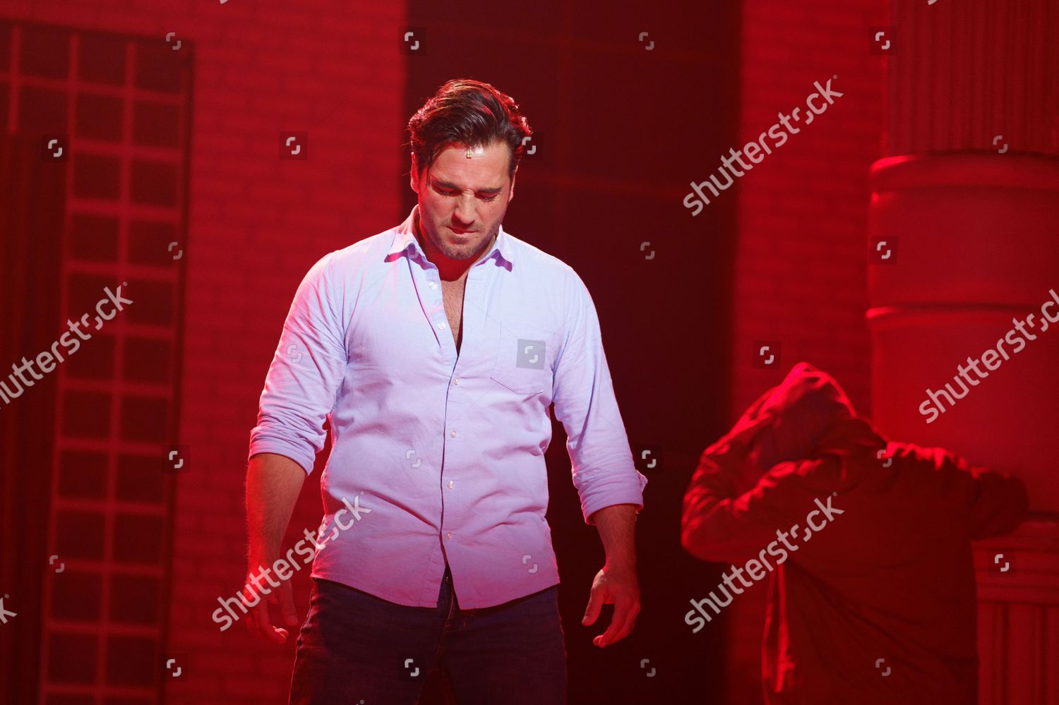 Spanish Singer David Bustamante Seen During Editorial Stock Photo ...