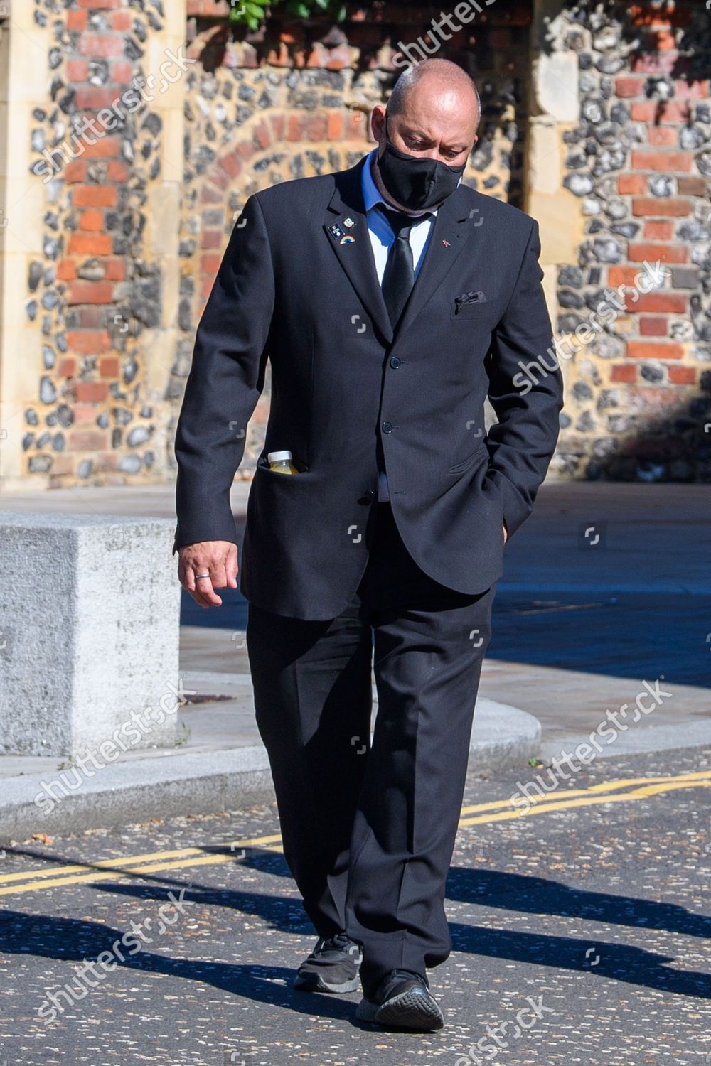 Stuart Stephens Father Olly Stephens Outside Editorial Stock Photo ...