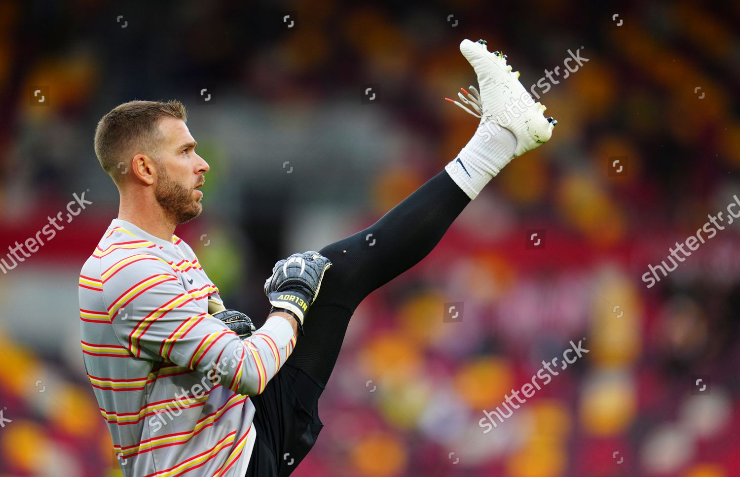 Liverpool Goalkeeper Adrian Editorial Stock Photo - Stock Image ...