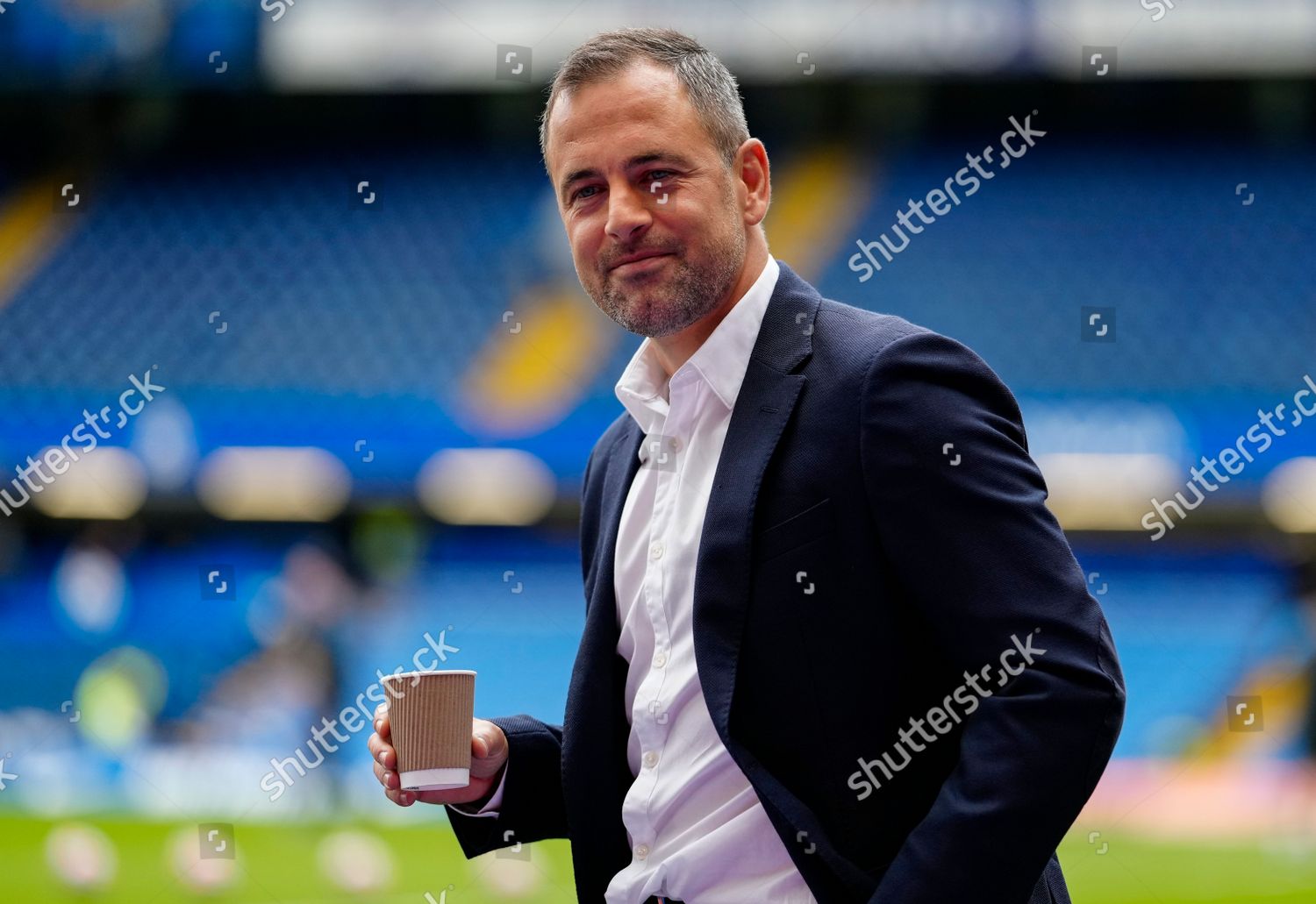 Bt Sport Pundit Joe Cole Looks Editorial Stock Photo - Stock Image ...
