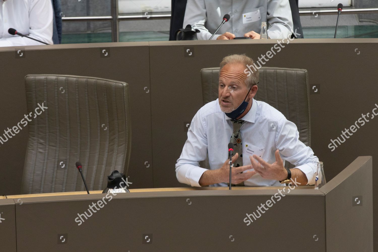 Lantis General Director Luc Hellemans Pictured Editorial Stock Photo ...