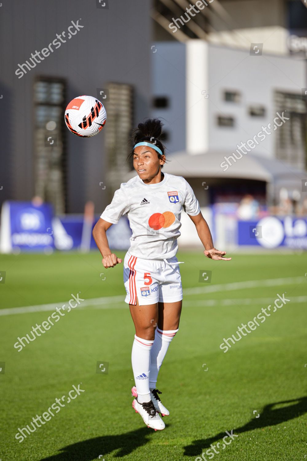 Perle Morroni 5 Olympique Lyonnais During Editorial Stock Photo - Stock ...