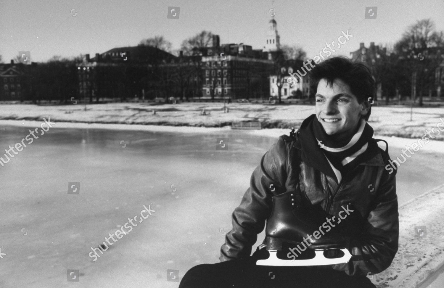 Olympic Ice Skater Paul Wylie Posing Editorial Stock Photo - Stock ...