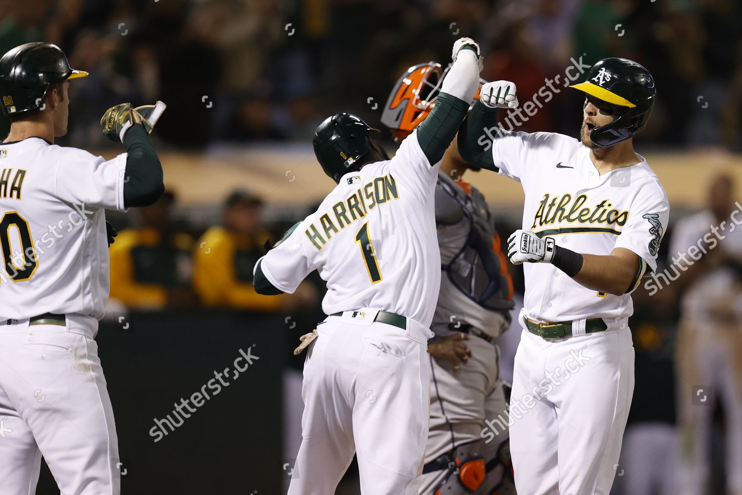 OAKLAND ATHLETICS PINCH HITTER CHAD PINDER Editorial Stock Photo ...