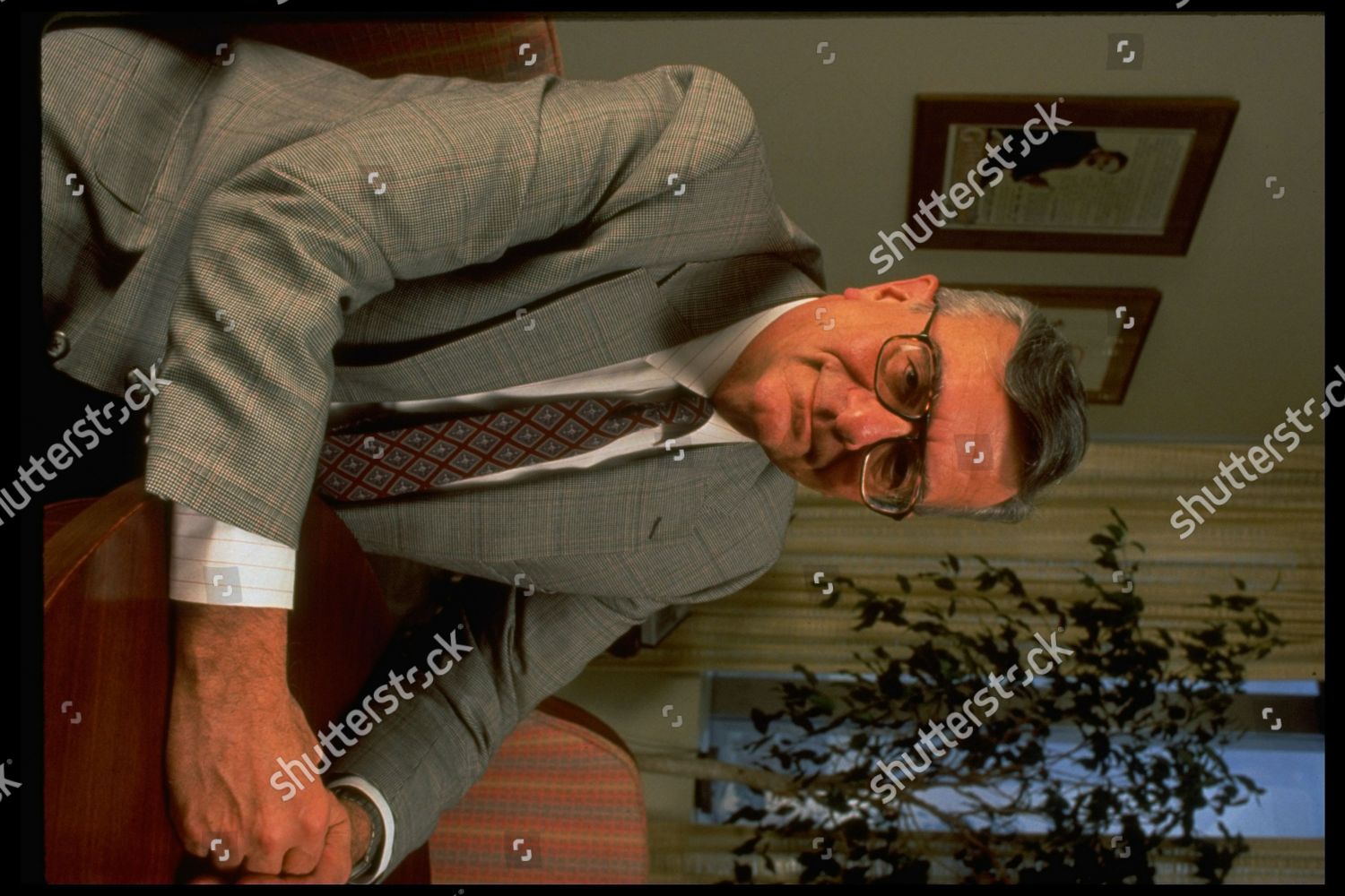 Gillette Ceo Alfred Zeien Office Editorial Stock Photo - Stock Image ...