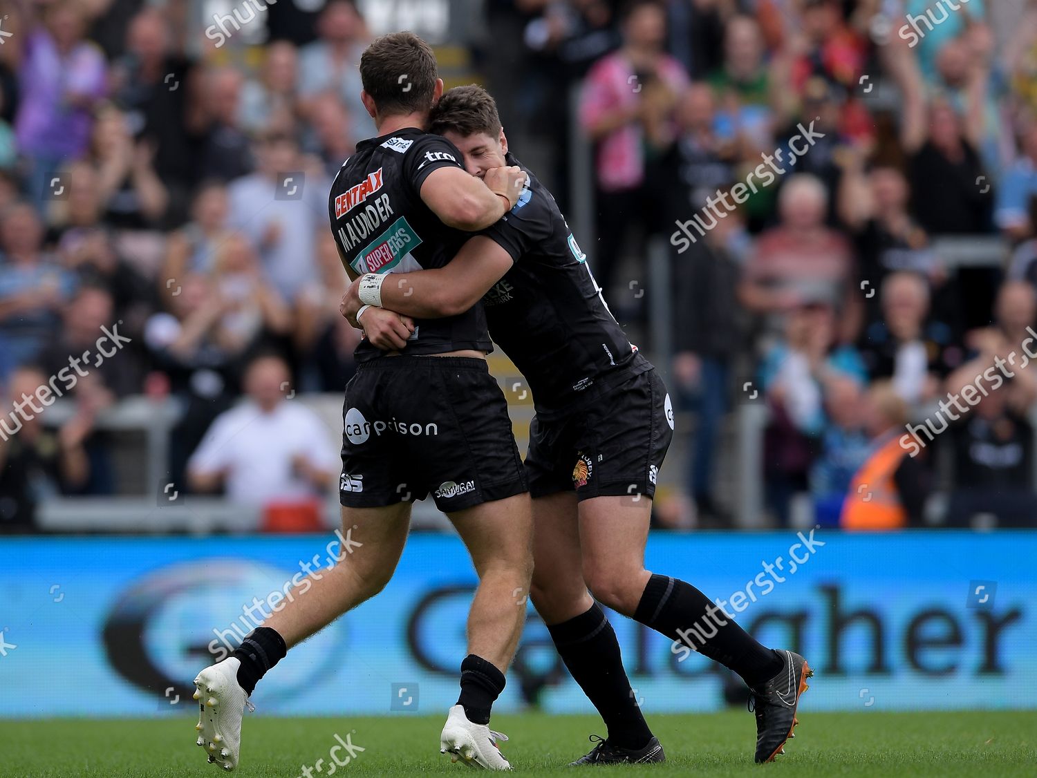 Jack Maunder Exeter Chiefs Celebrates Scoring Editorial Stock Photo ...