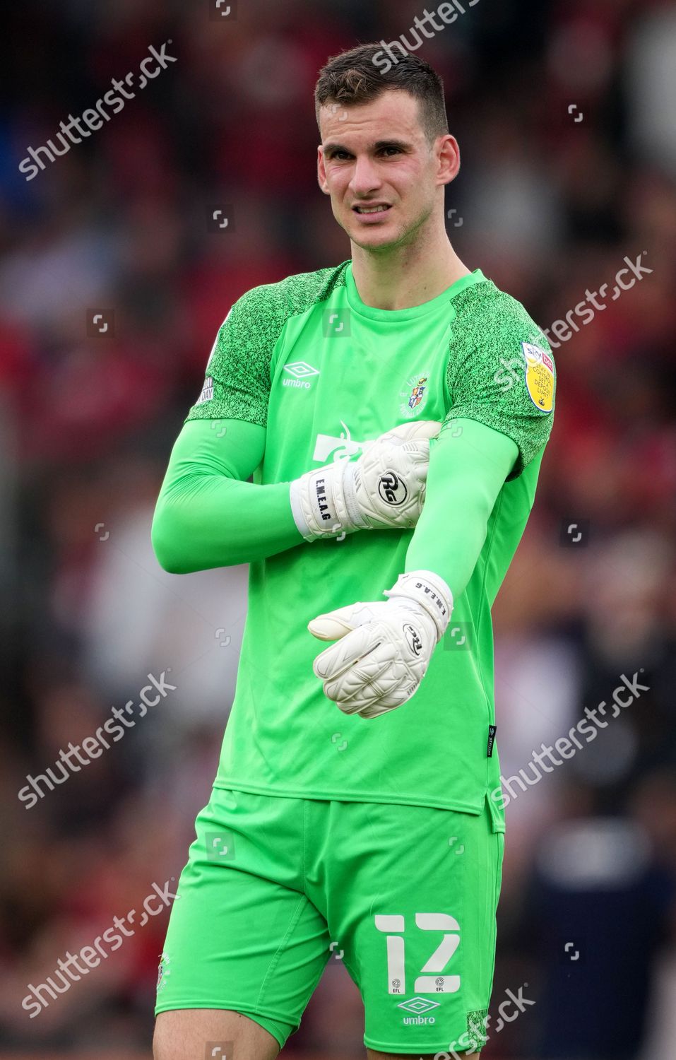 Goalkeeper Simon Sluga Luton Town Editorial Stock Photo - Stock Image ...