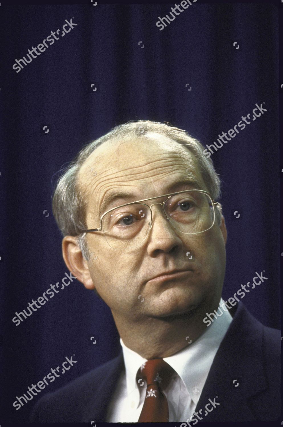 Sen Phil Gramm Speaking Press Conference Editorial Stock Photo - Stock ...