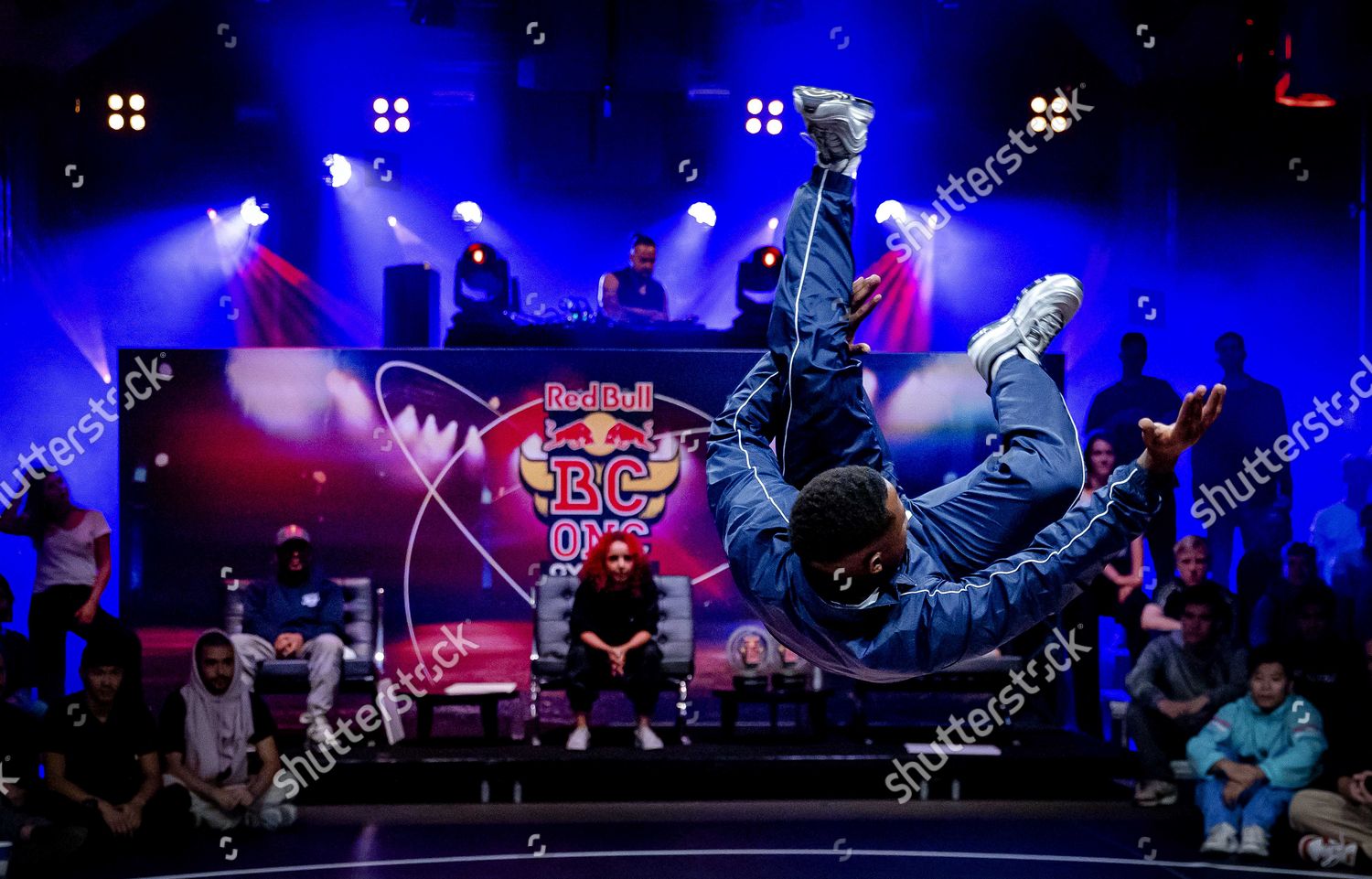 Participant Shows His Skills During Breakdance Editorial Stock Photo ...