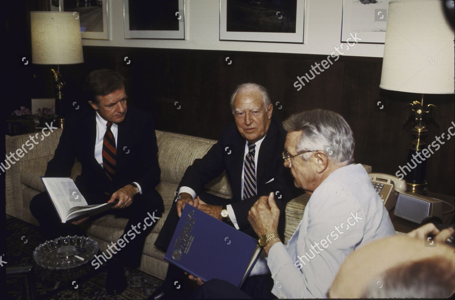 Senator Donald W Riegle Jr Briefed Editorial Stock Photo - Stock Image ...