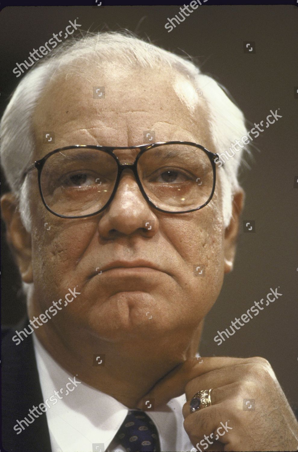 Contra Leader Adolfo Calero Testifying During Editorial Stock Photo ...