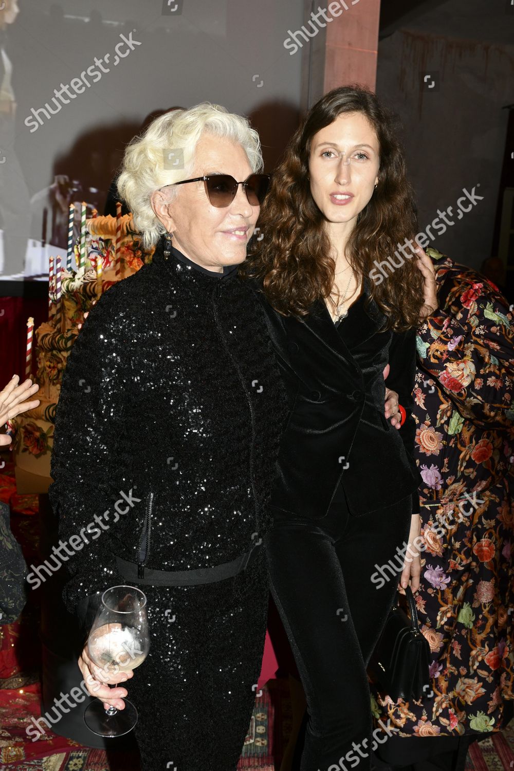 Chiara Boni Anna Cleveland Editorial Stock Photo - Stock Image ...