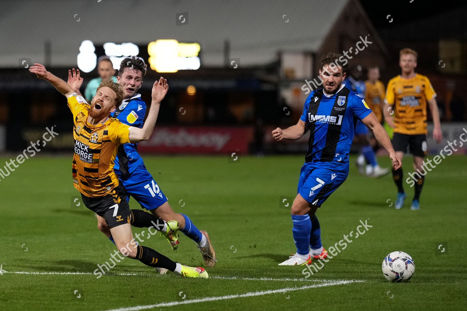 James Brophy Cambridge United 7 Goes Editorial Stock Photo - Stock ...