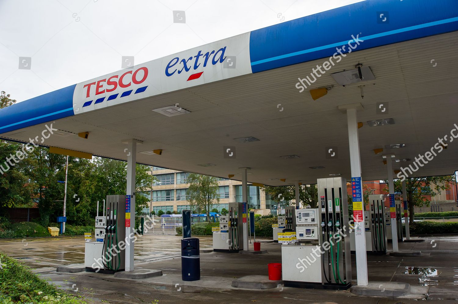 Tesco Petrol Station On A4 Slough Editorial Stock Photo - Stock Image ...