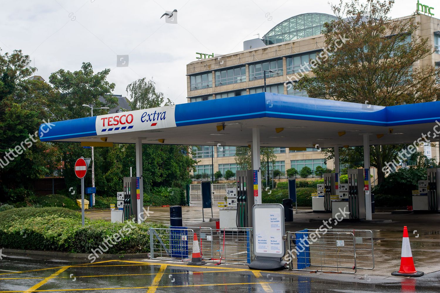 Tesco Petrol Station On A4 Slough Editorial Stock Photo - Stock Image ...